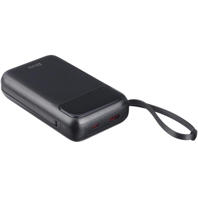 پاوربانک 20000 بیوا Biva BP-017 توان 22.5 وات همراه کابل متصل - جانبی هاب